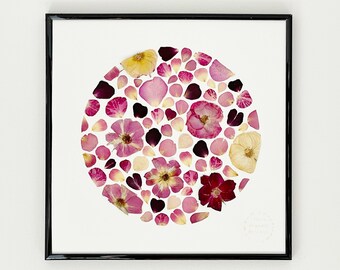 Real Flower Frame - Etsy