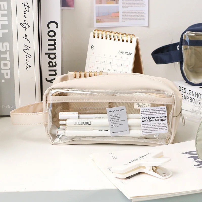 White Pencil Case - Etsy