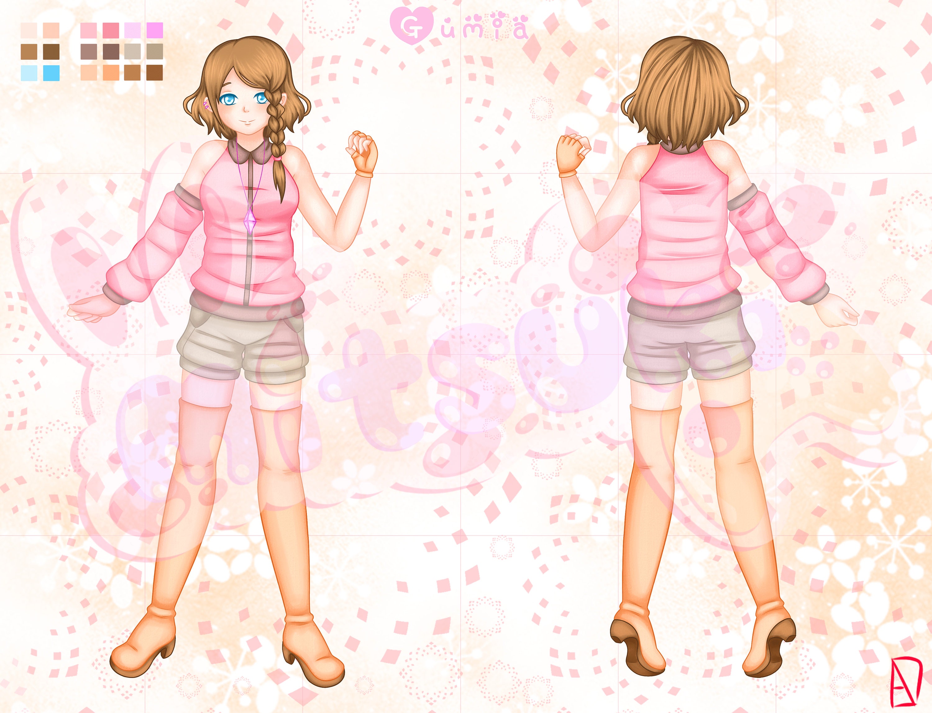 Downloadable Digital Character Concept Art (Original Character) sheet ... Downloadable Digital Character Concept Art (Original Character) sheet ...