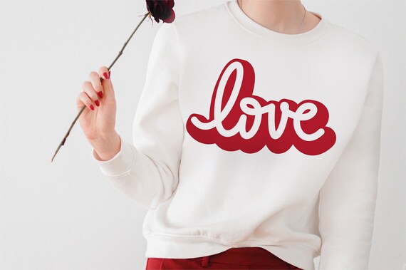 Love SVG Files for Cricut Love Cut File Valentine SVG Love | Etsy