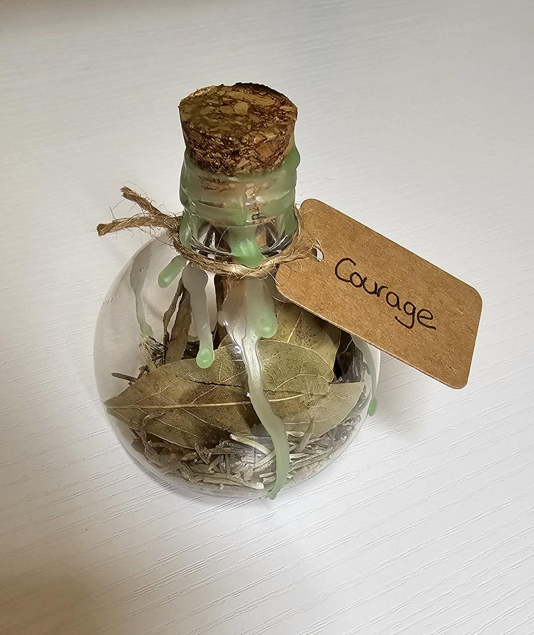 Handmade Courage Spell Jar - Etsy UK