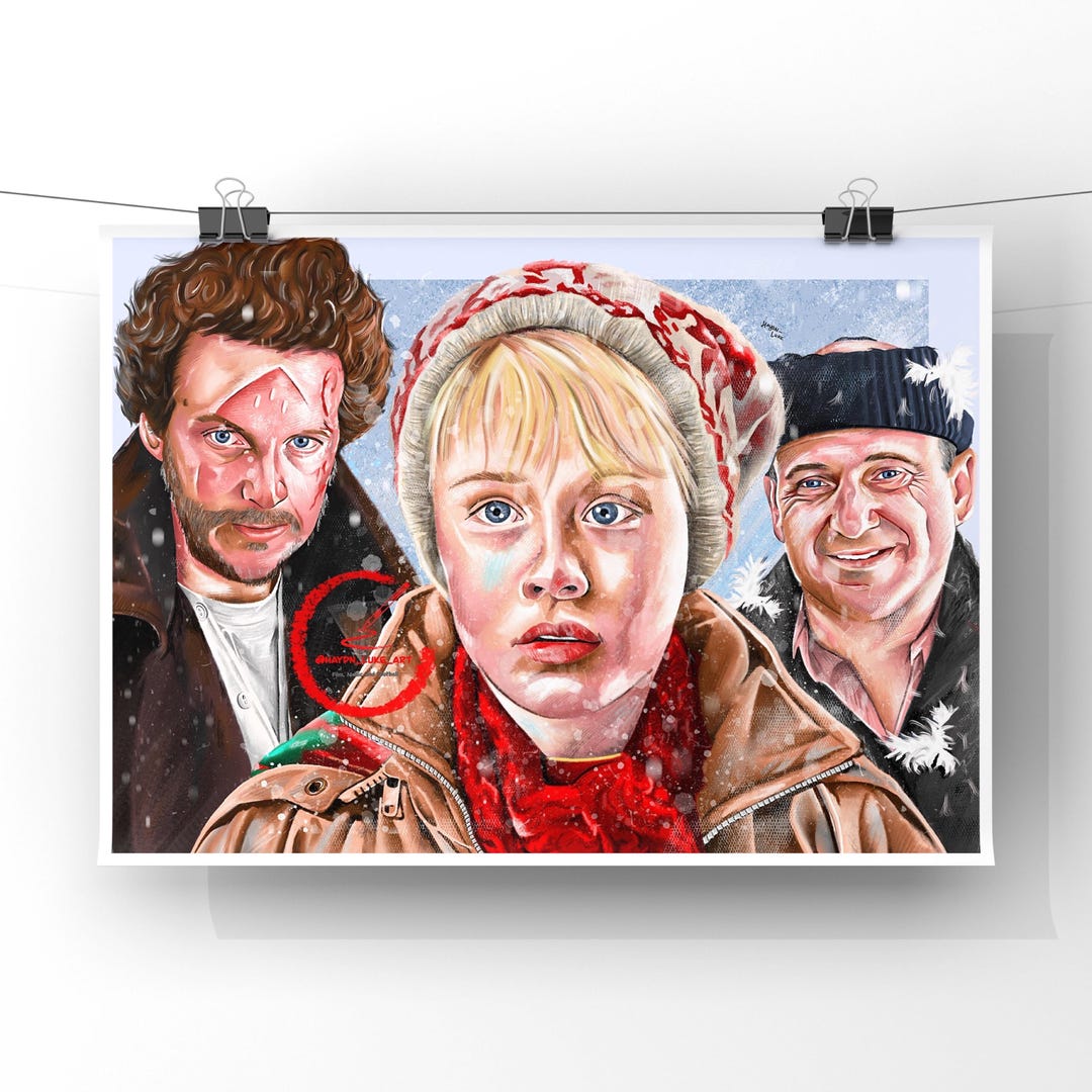 Home Alone Art Print - Etsy