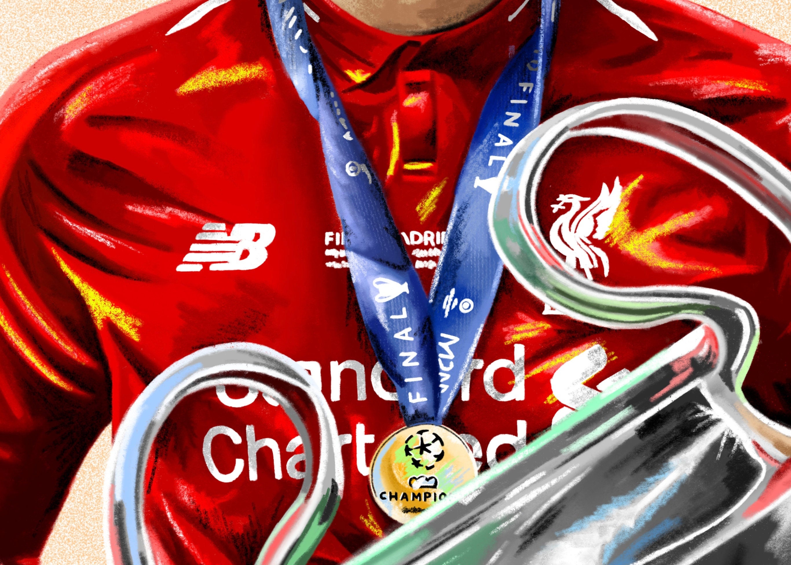 Virgil Van Dijk Art Print - Etsy