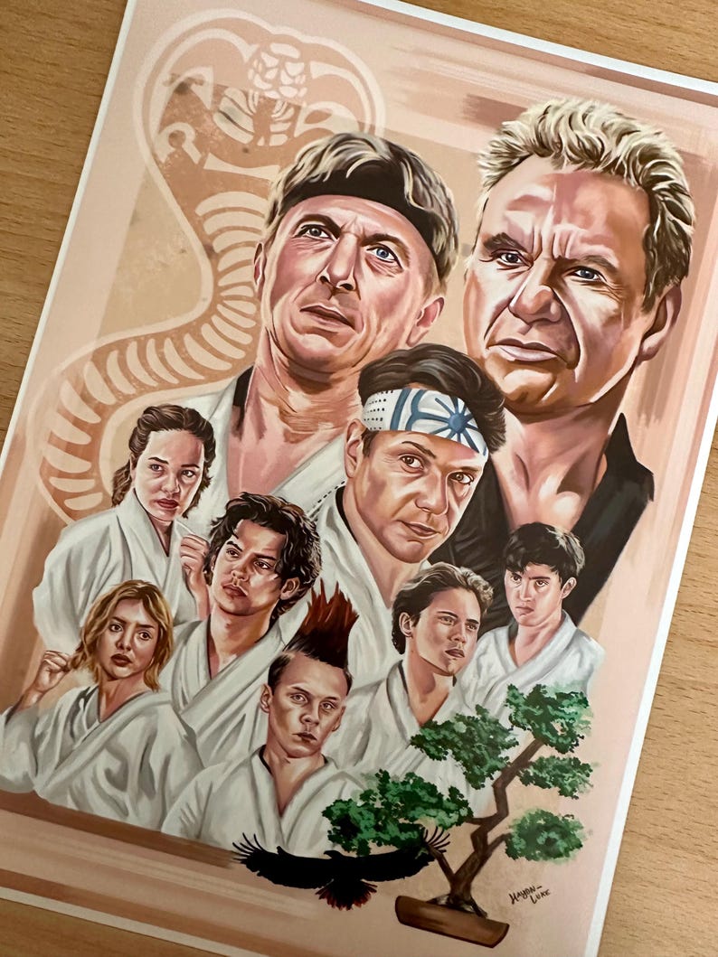 Cobra Kai Art Print - Etsy
