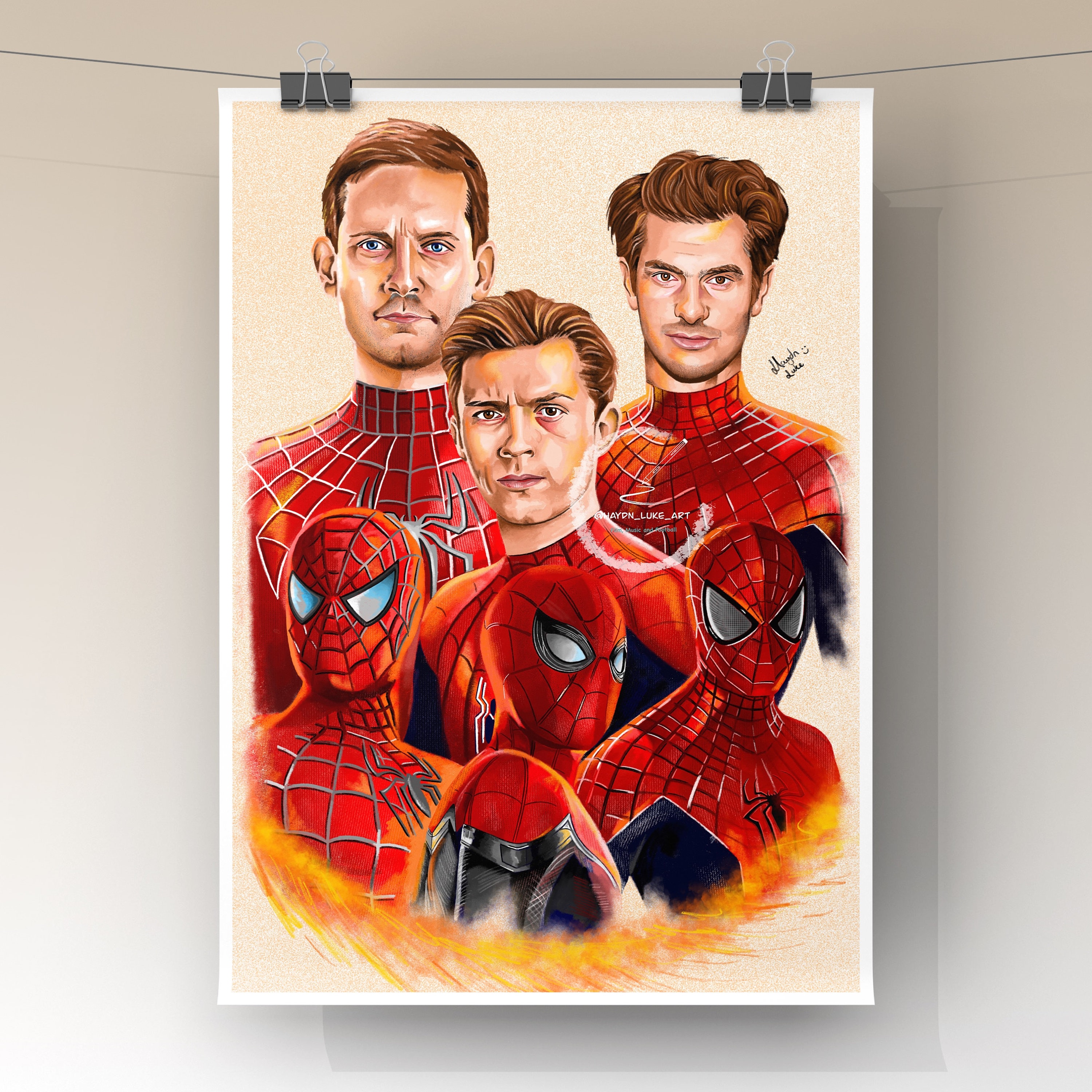 Spider-man Multiverse Art Print - Etsy