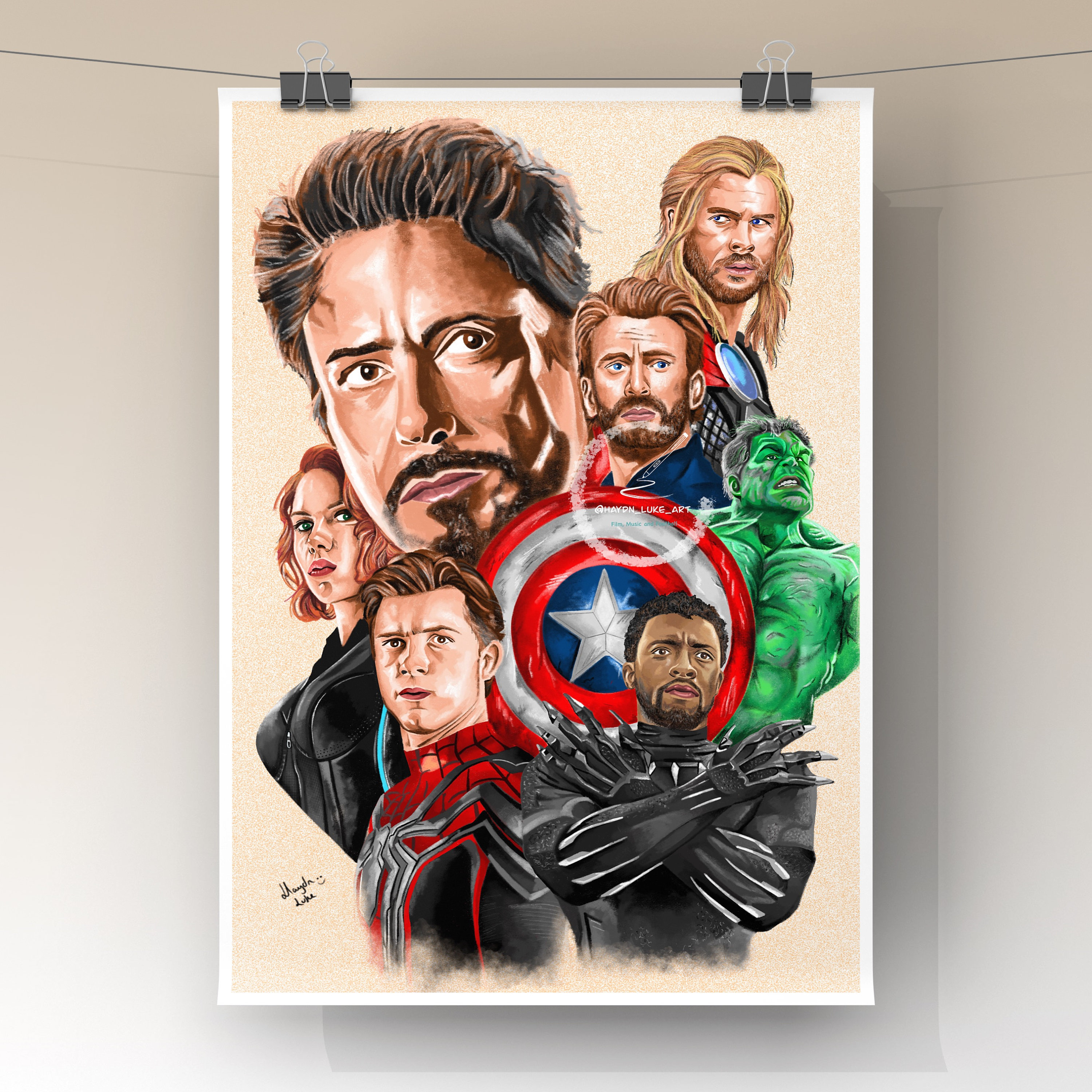 Avengers Assemble Art Print - Etsy