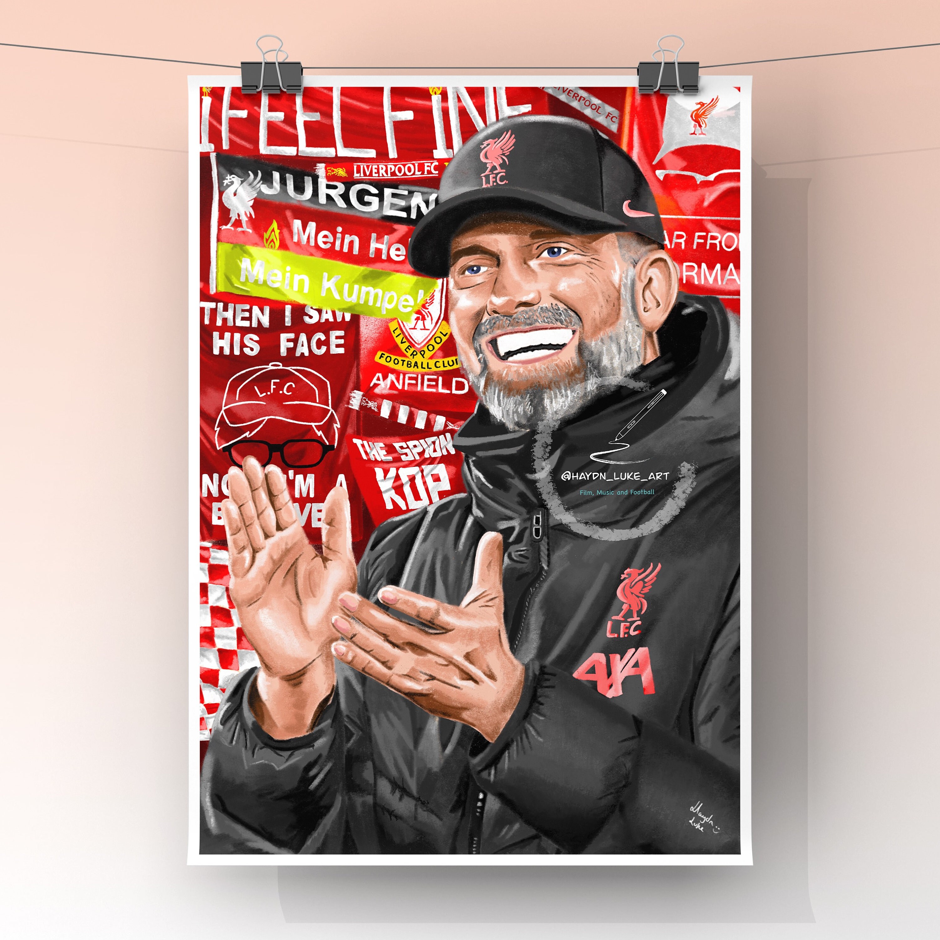 Jürgen Klopp Art Print - Etsy