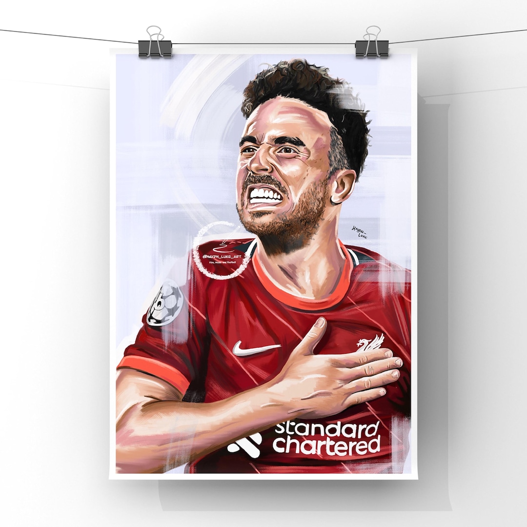 Diogo Jota Art Print - Etsy