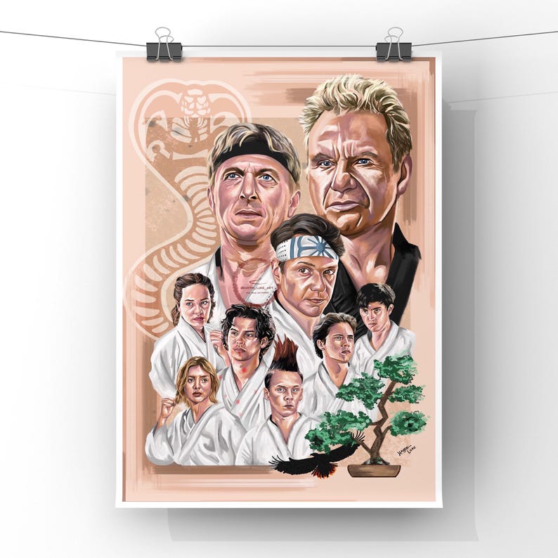 Cobra Kai Art Print - Etsy