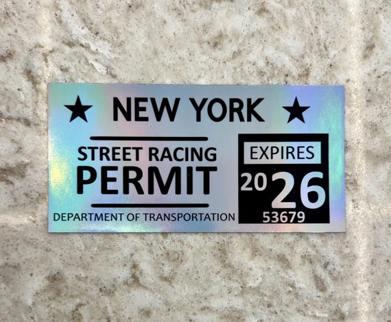 Street Racing Permit