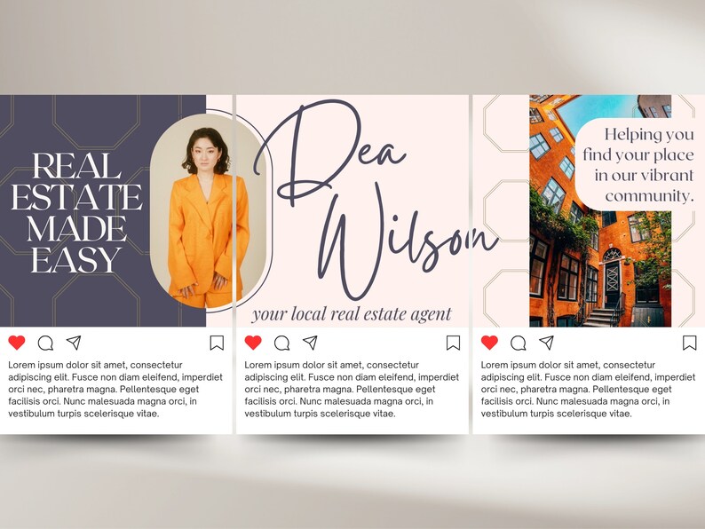 Real Estate Pinned Post Banner Template for Realtor Editable Social ...