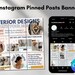 Pinned Posts Banner Template for Instagram Puzzle Template IG Canva ...