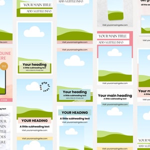 Pinterest Pins Template Editable Canva Templates for Pinterest Pins for ...