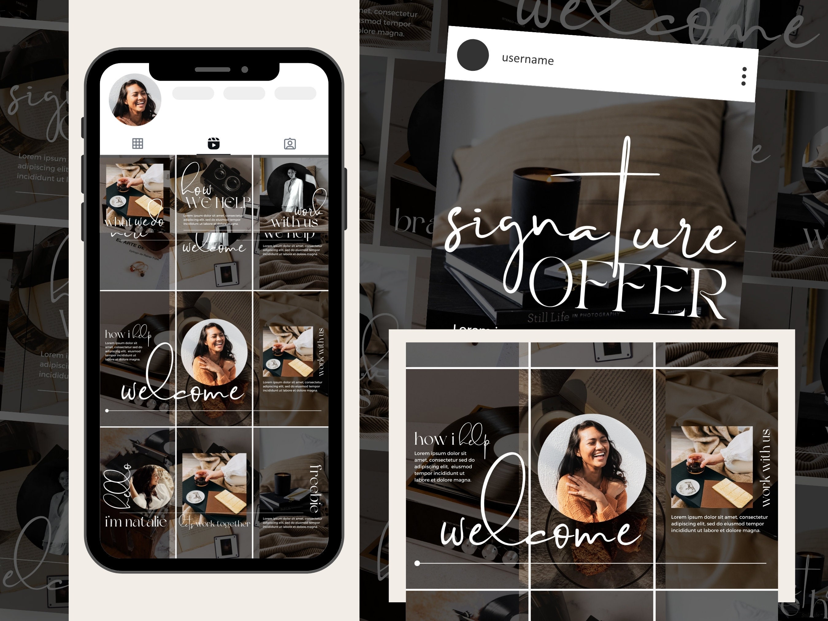 Instagram Story Templates: Canva Pinned Post Banners (digital File) - Etsy