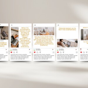 Carousel Instagram Posts Template for Canva | Portrait IG Images ...