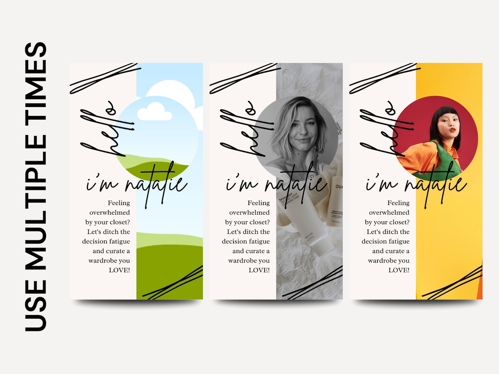 Aesthetic Instagram Stories Template Aesthetic Vibes Editable Social ...