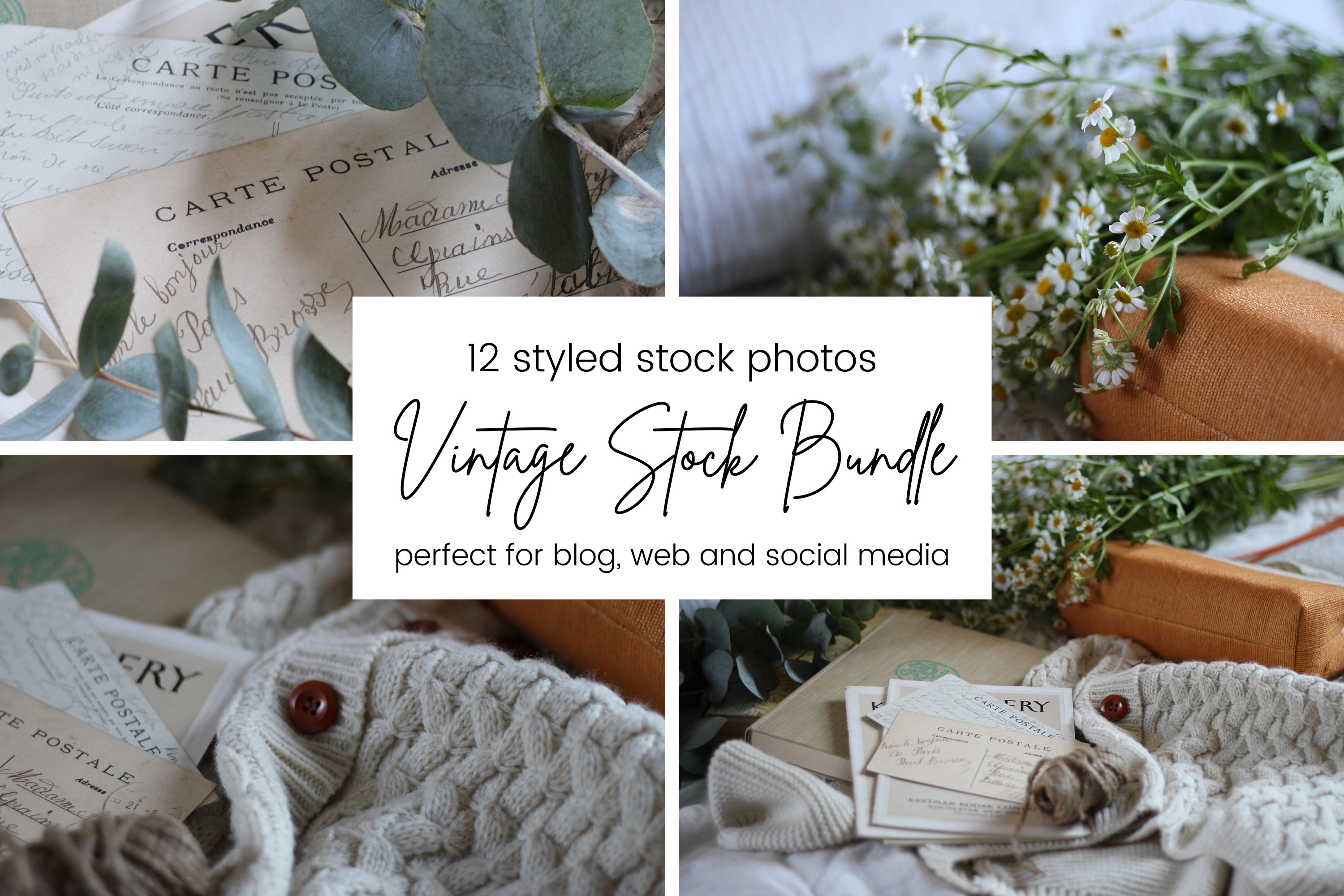 Vintage Styled Stock Bundle 12 Styled Stock Photos Styled Stock Photos ...