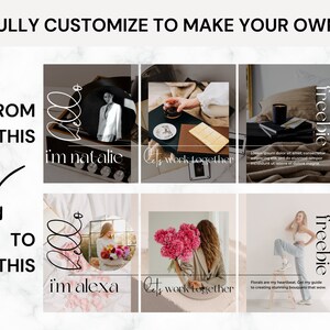 Aesthetic Pinned Post Banner Template for Instagram Carousel Template ...