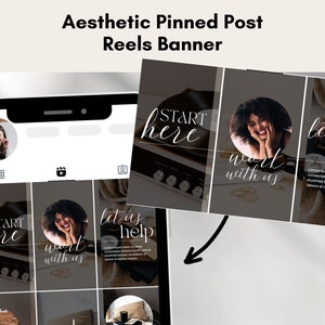 Instagram Story Templates: Canva Pinned Post Banners (digital File) - Etsy