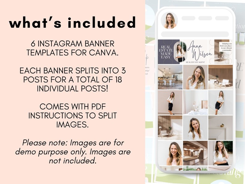 Real Estate Pinned Post Banner Template for Realtor Editable Social ...