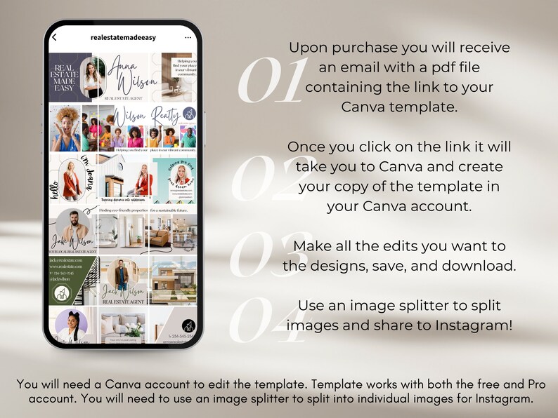 Real Estate Pinned Post Banner Template for Realtor Editable Social ...