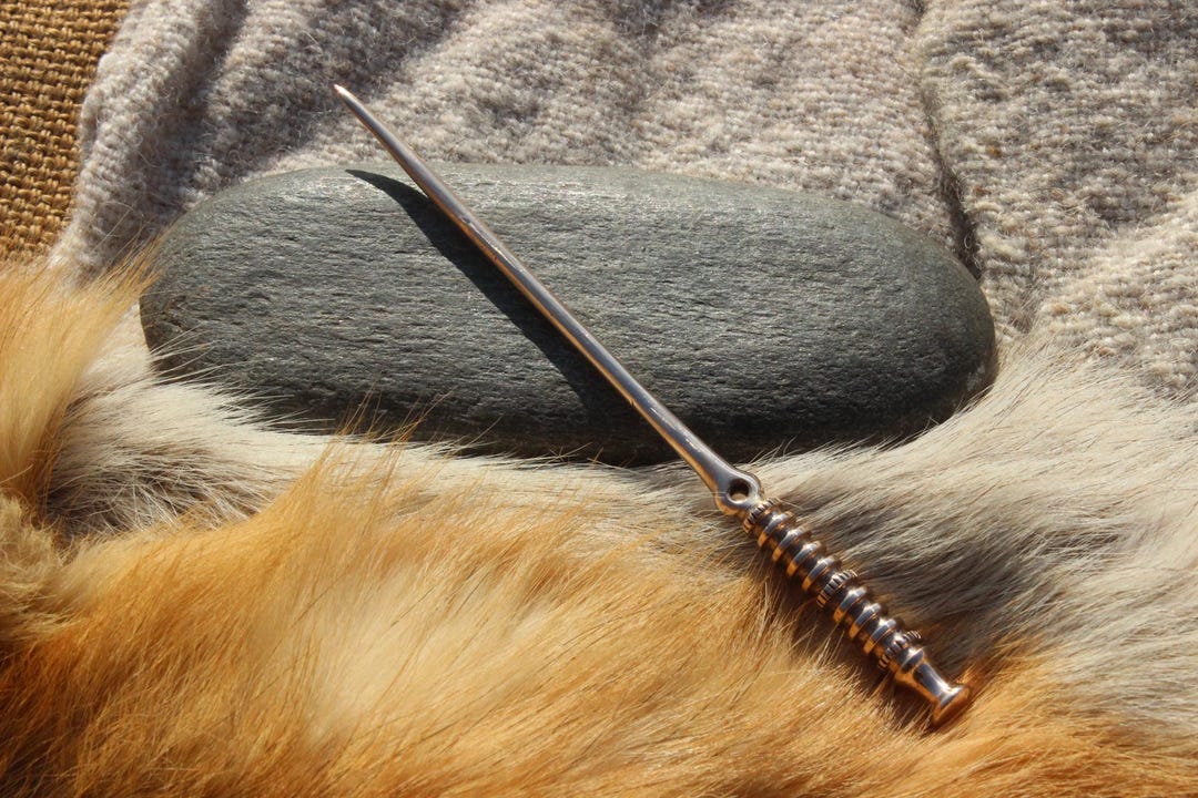 Eyelet Pin Bronze Age Dress Pin Hairpin Bronze Age Bronze Pin With ...