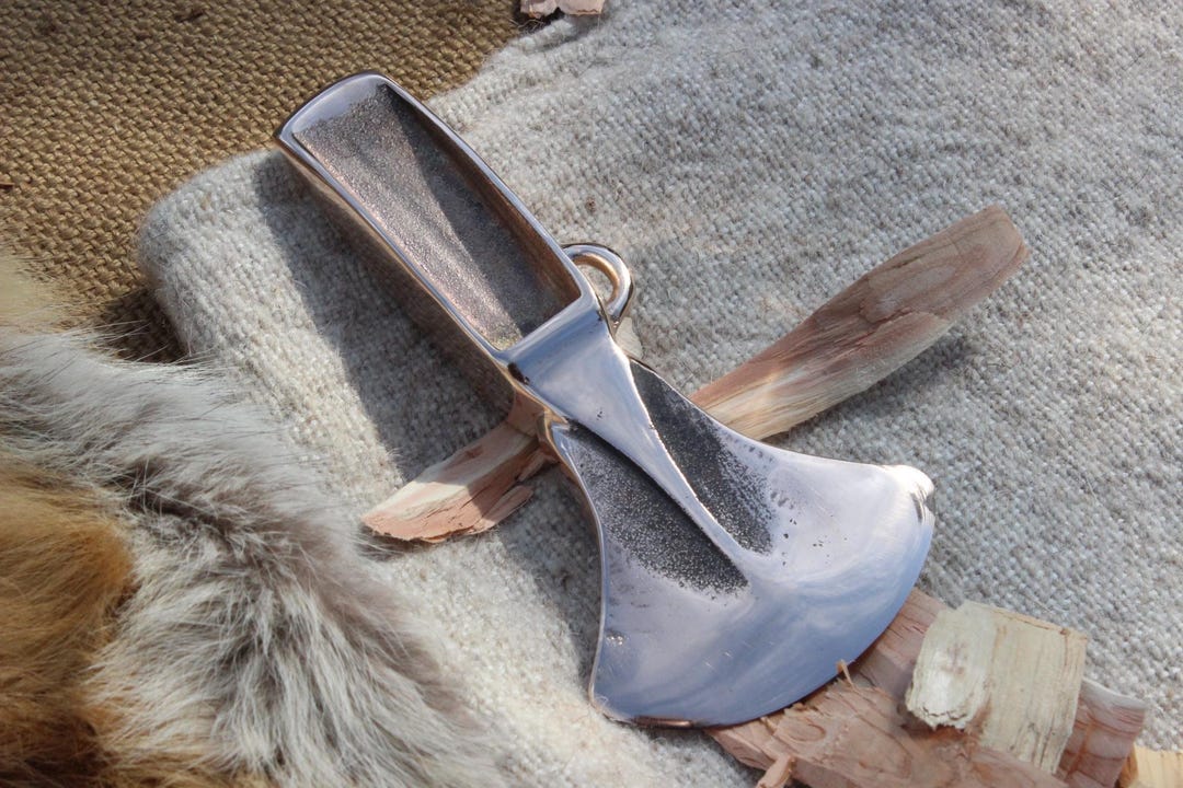 Middle-late Bronze Age Heel Axe Bronze Reenactment Around 1000 BC L12 ...