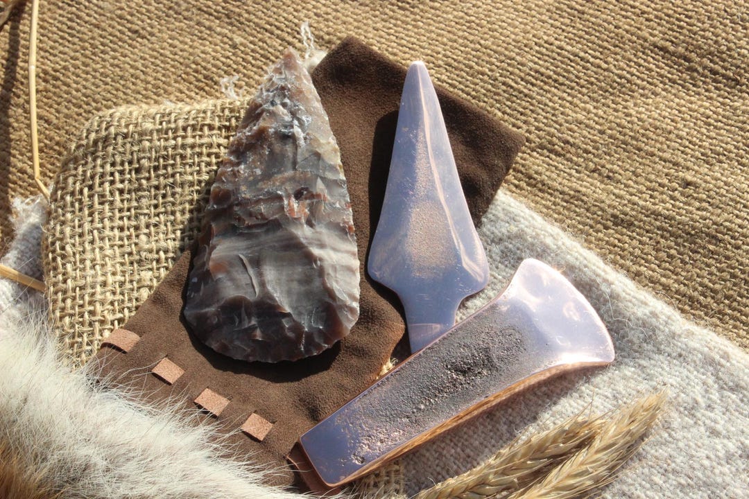 Neolithic Bell Beaker Culture Copper Age Set Copper Axe Copper Dagger ...
