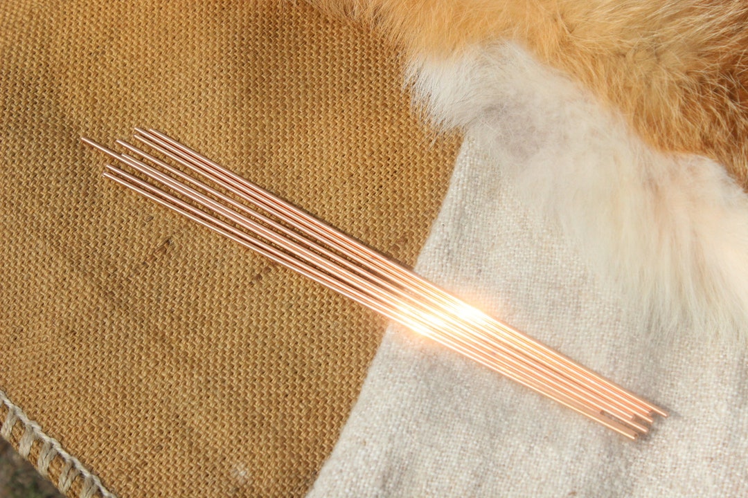 Bronze Rods 8 Pieces 2.5 Mm X 250 Mm Bronze Rod Hard Bronze Wire Bronze ...