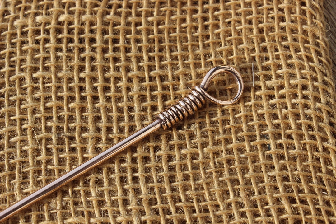 Bow Needle Robe Needle From the Early Bronze Age Garment Needle Bronze ...