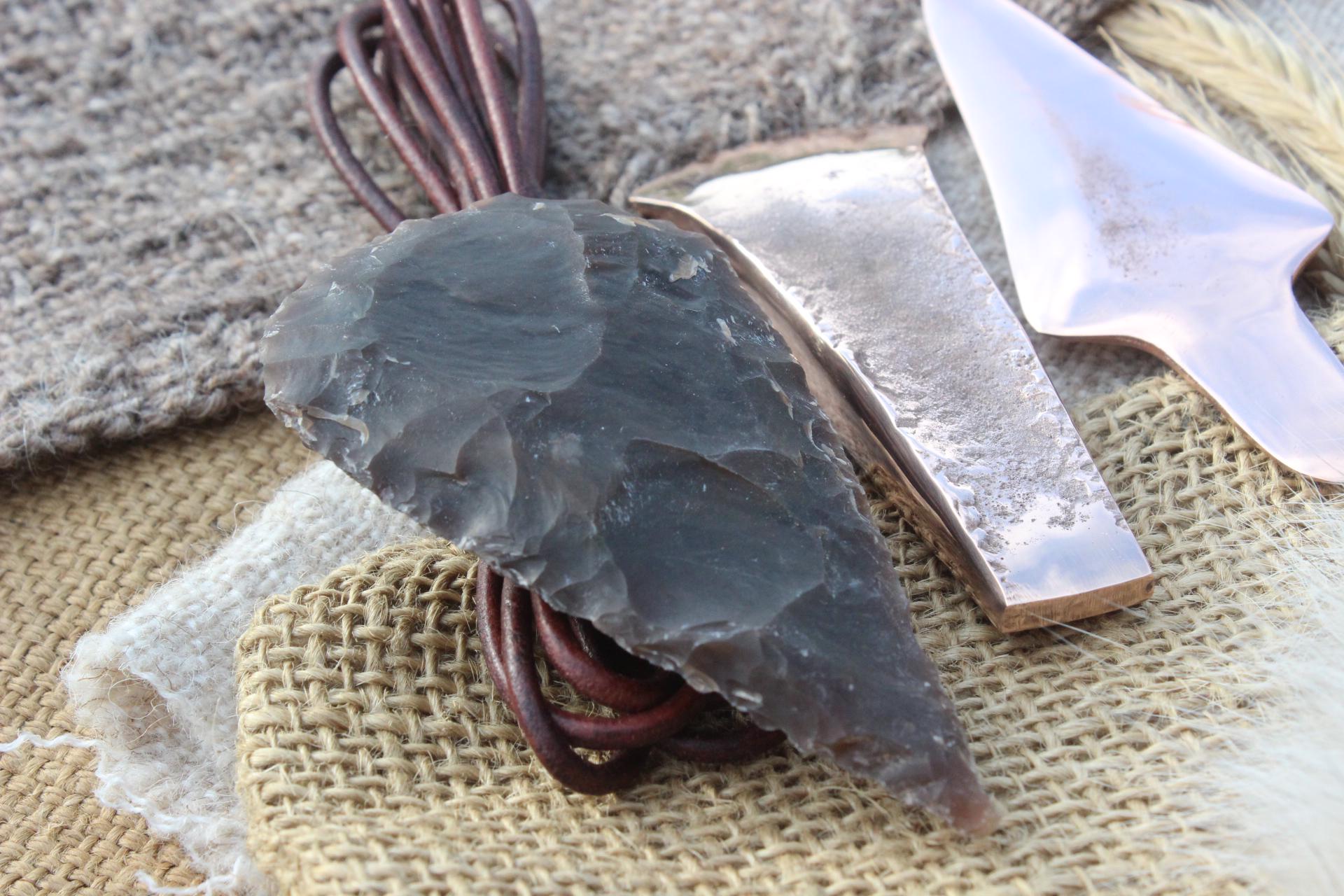 Neolithic Bell Beaker Culture Copper Age Set Copper Axe Copper Dagger ...