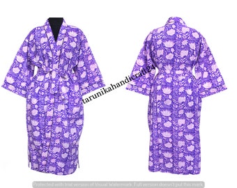 Open Front Bathrobe - Etsy
