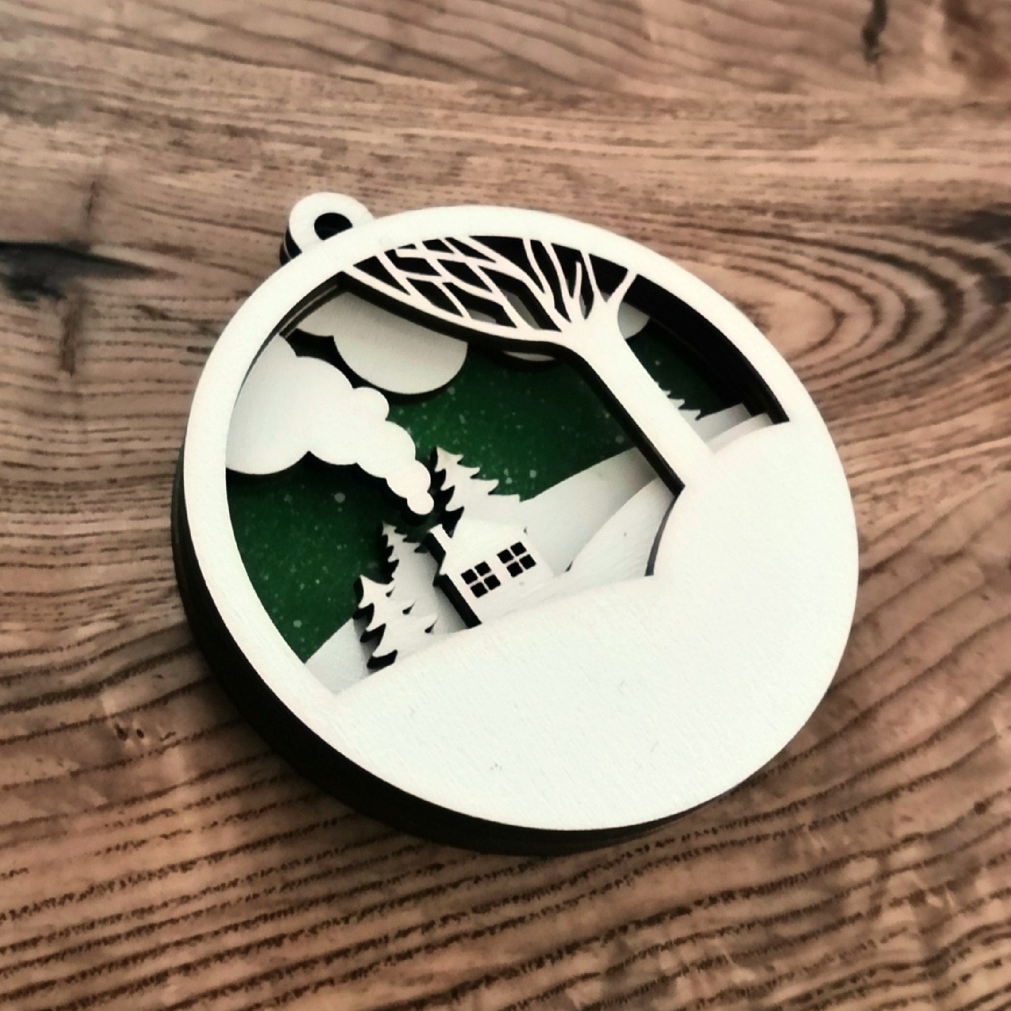 Christmas Ornaments SVG, Laser Cut Files, Multilayer Svg - Etsy