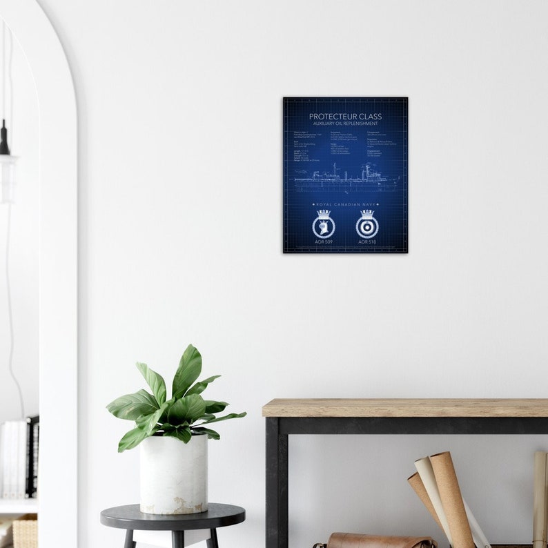 Protecteur Class Ship Blueprint Poster - Etsy