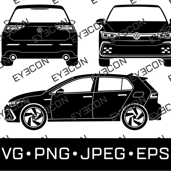 Vw Gti Logo Png - Etsy