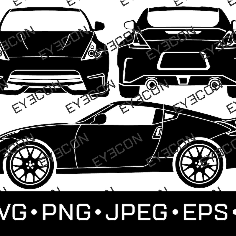 370z Svg - Etsy
