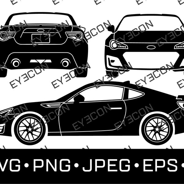 Subaru Dxf Files - Etsy