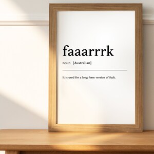 Fark | Fuck | Funny Australian Slang, Phrase and Humor Definition for ...