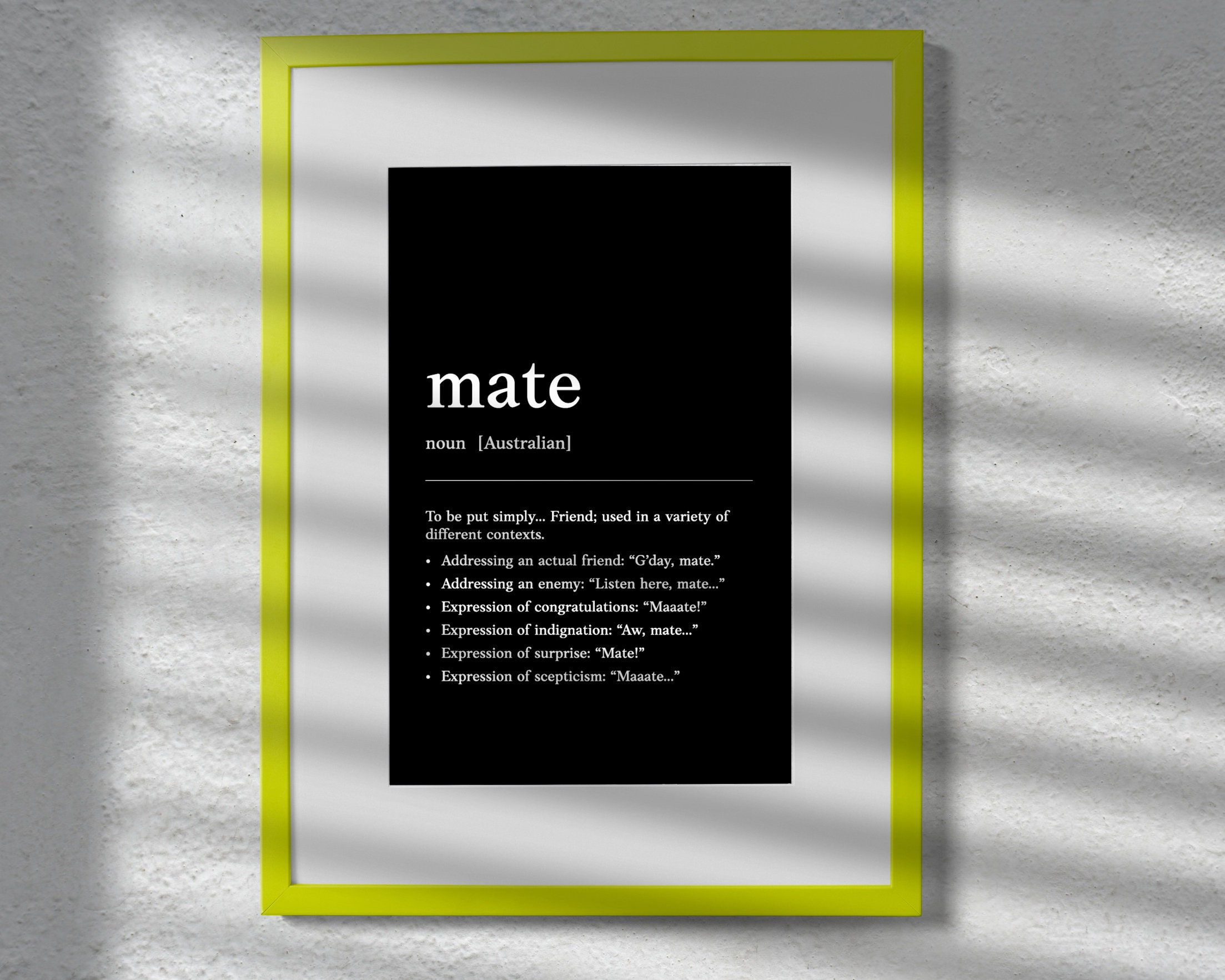 Mate | Funny Australian Slang, Phrase and Humor Definition for Your ...