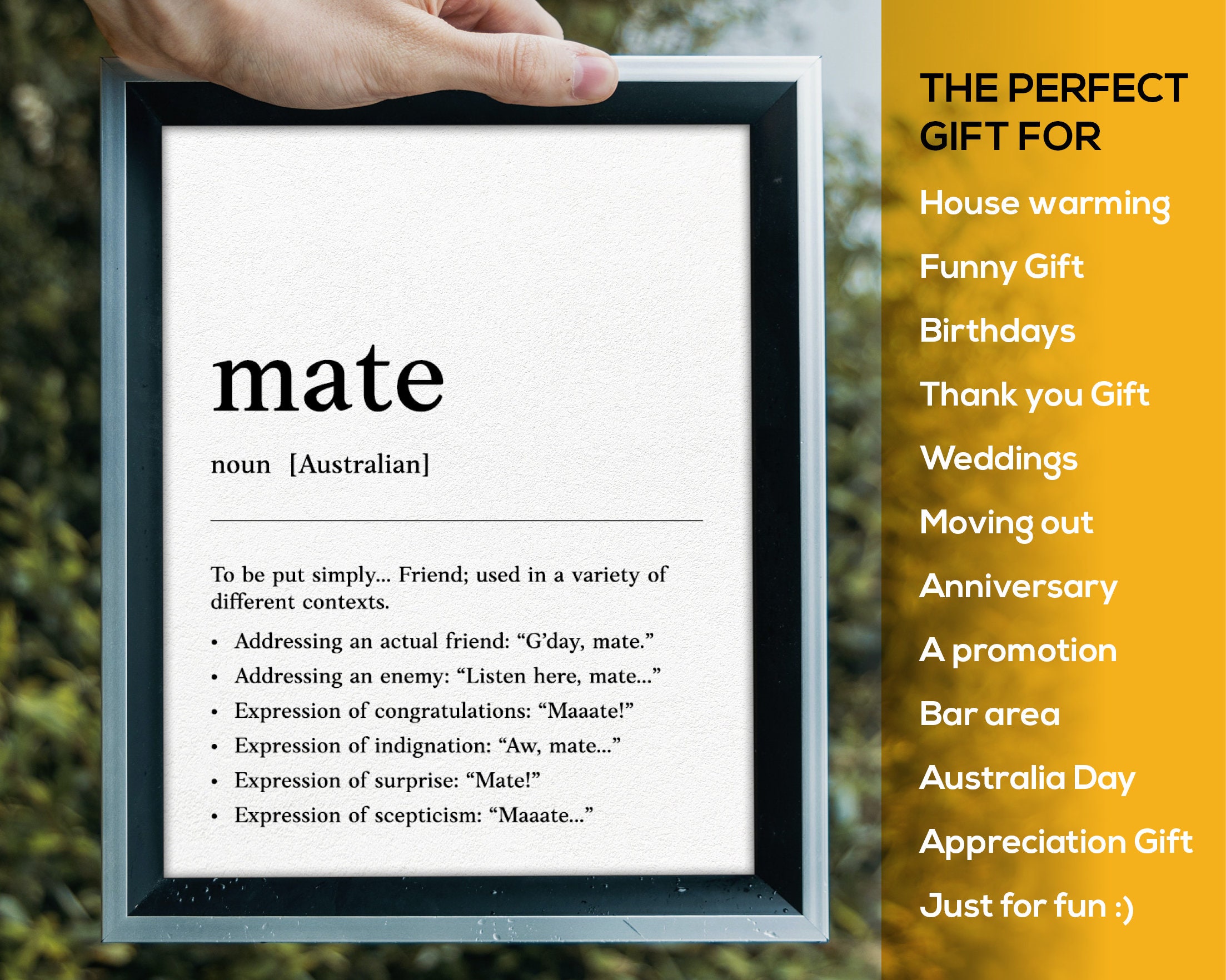 Mate | Funny Australian Slang, Phrase and Humor Definition for Your ...
