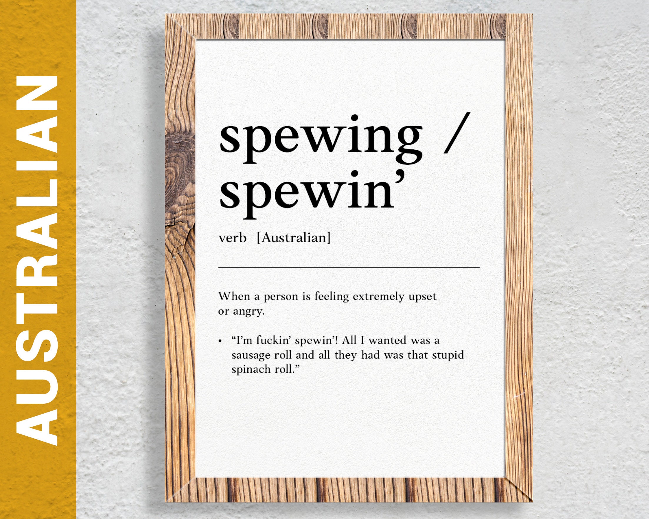 Spewing Funny Australian Slang, Phrase and Humor Definition for Your ...