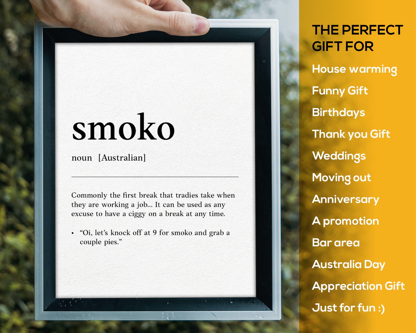 Smoko | Funny Australian Slang, Phrase and Humor Definition for Your ...