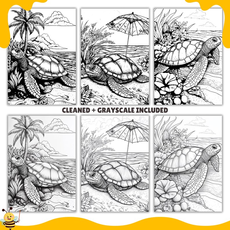 Ocean Turtle Coloring Pages, Sea Turtles Coloring Pages, Underwater ...