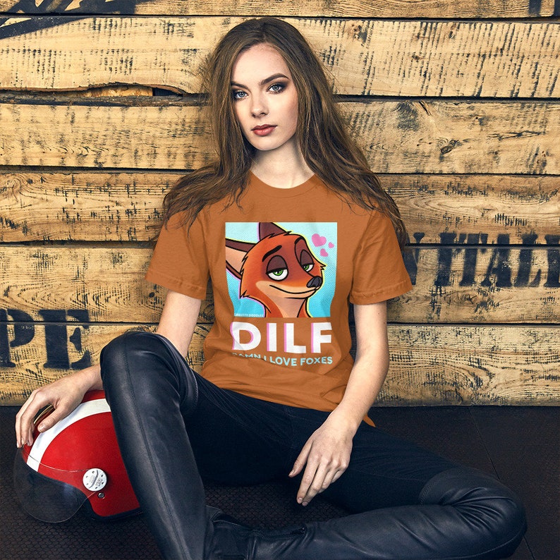 Damn I Love Foxes Unisex T-shirt Cartoon Furry Fox Rizz Character Funny ...