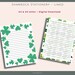 Shamrock St. Patrick's Day Stationery. St Patrick's Day Paper Pack. St ...