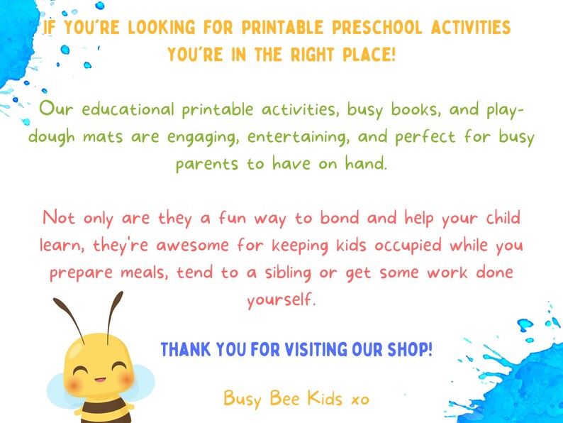 Thanksgiving Autumn Preschool Learning Binder, Fall Busy Book Printable ...