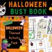 Halloween Preschool Busy Book Printable, Fall Learning Activities and ...