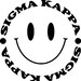 Sigma Kappa Smiley Face Svg Cut File SVG PNG JPG - Etsy
