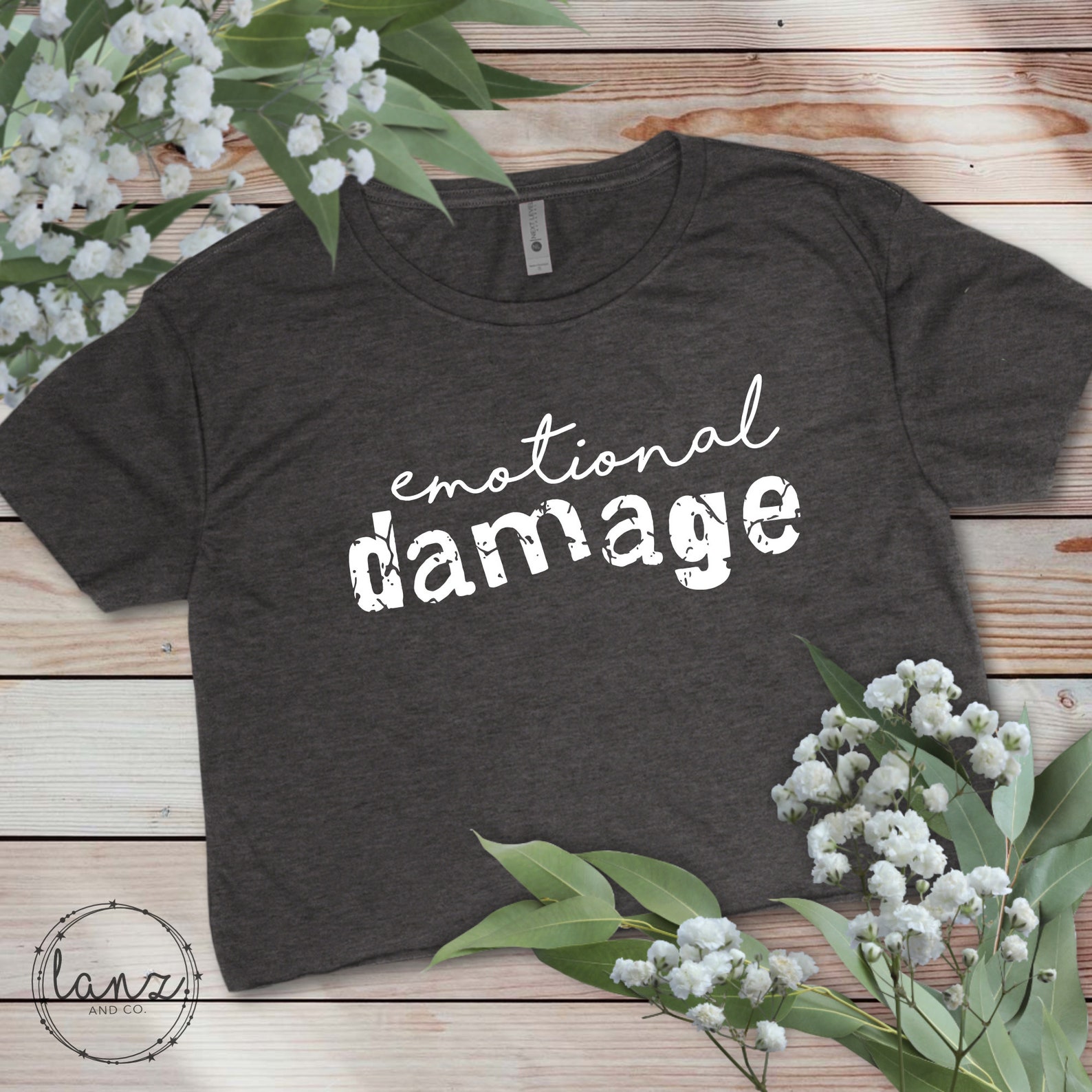 Emotional Damage Tik Tok Crop Top Cropped Tee T-shirt - Etsy