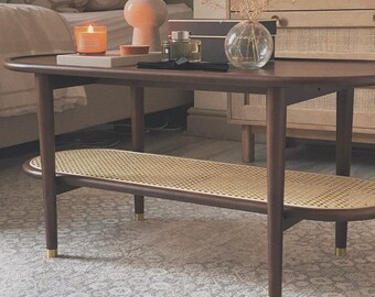 Cane Coffee Table | Etsy